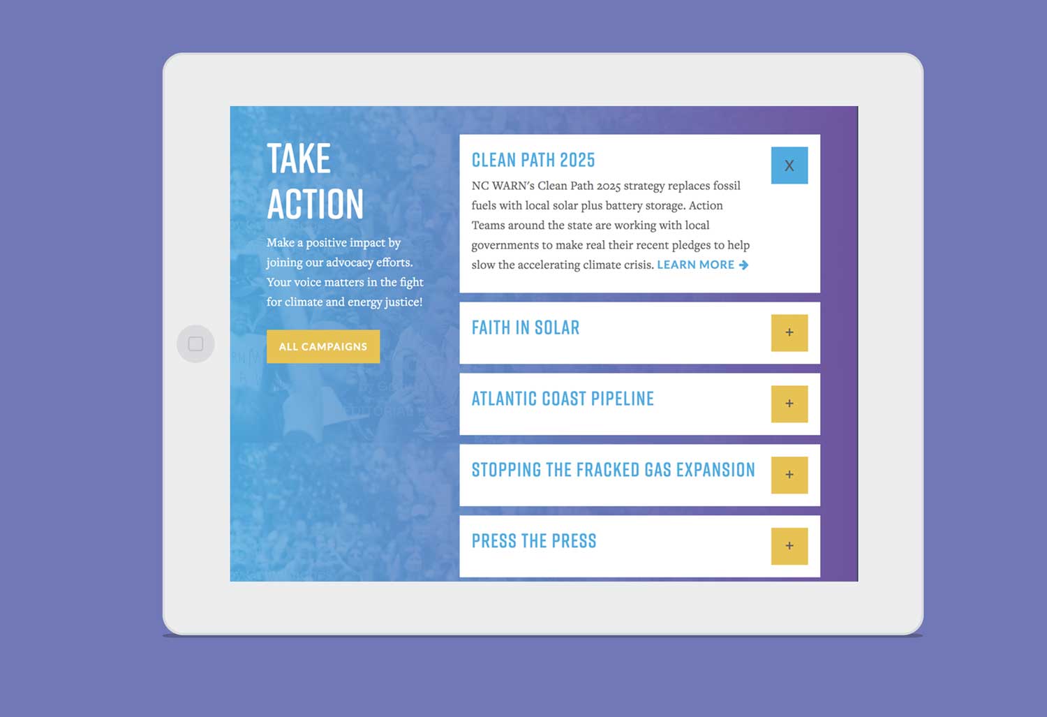 NC WARN - Status Forward